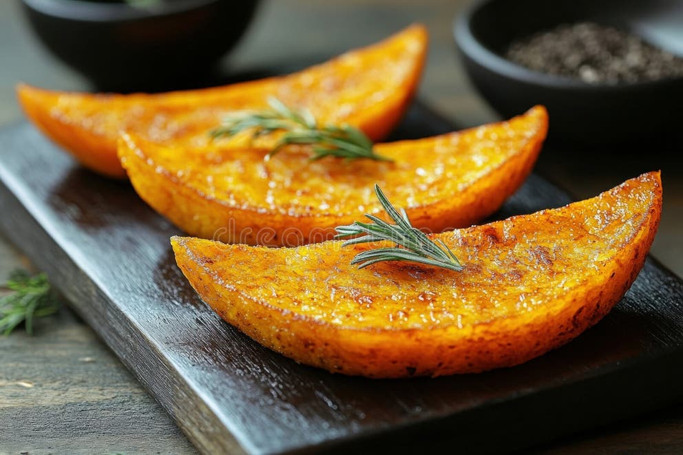 A Half-moon-shaped Rice Cake, Golden and Appetizing, Culinary Theme ...