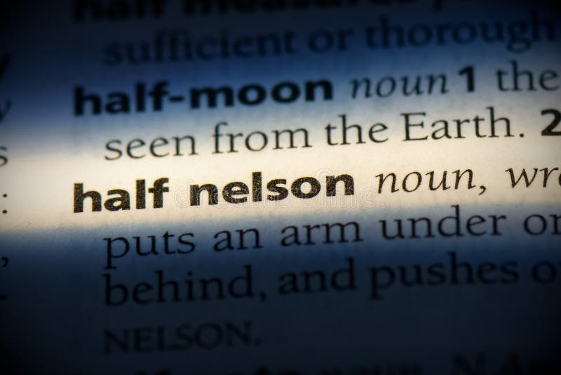 Half nelson stock image. Image of detail, education - 161576649