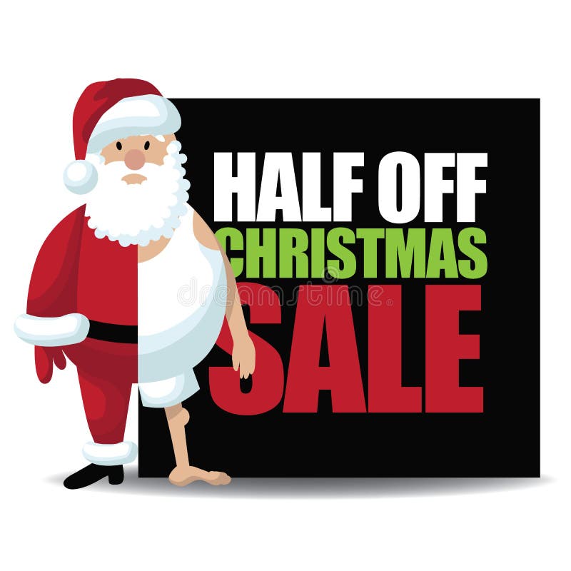 After Christmas Sale Bag Layout Stock Vector - Illustration of sale ...