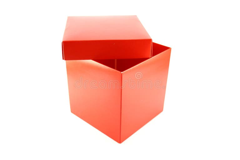 Half open box stock image. Image of suprise, closed, packed - 1409667