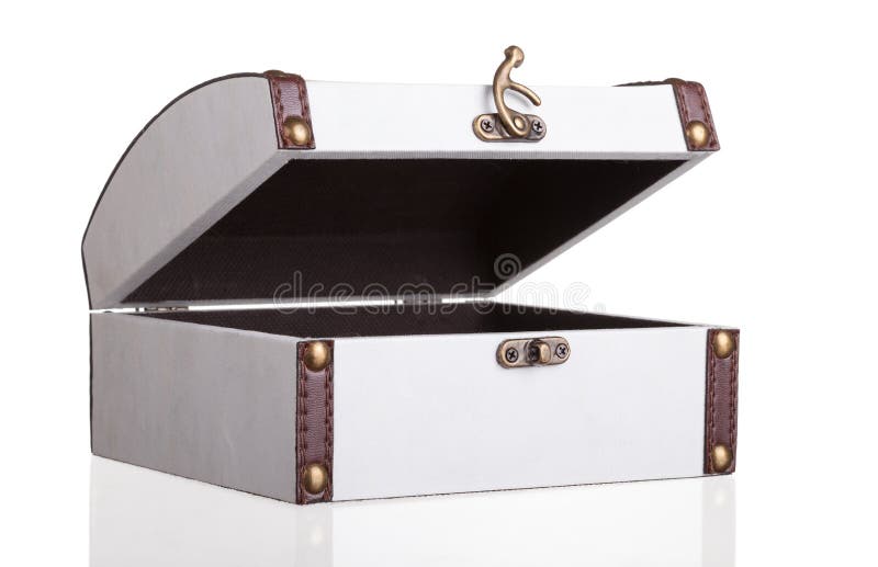 Empty Casket for jewelry stock image. Image of closeup - 30559275