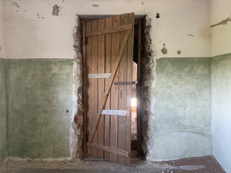 Half open door stock image. Image of awareness, bright - 258852071