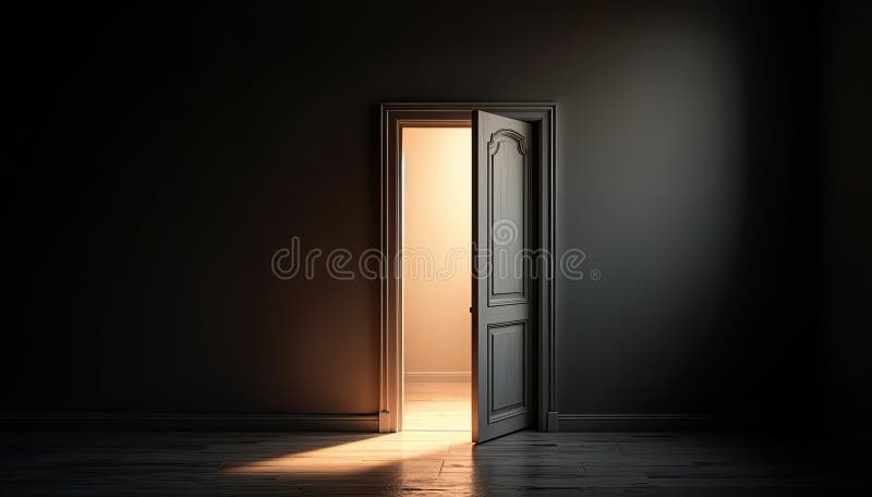 Half Open Door Stock Illustrations – 720 Half Open Door Stock ...