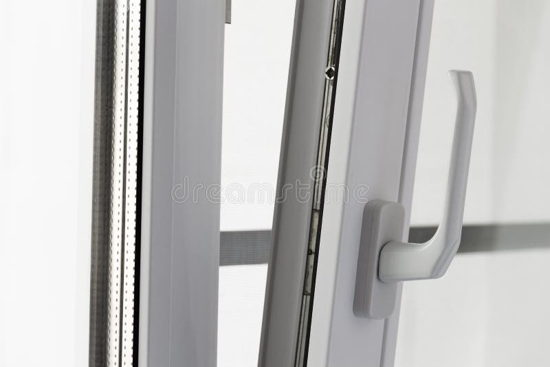 A half-open window stock image. Image of opened, glazed - 145172249