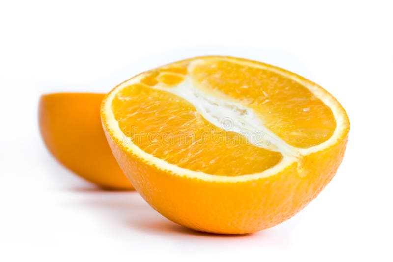 Half of orange stock photo. Image of objects, food, citrus - 6935318