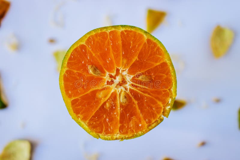 Half Orange stock photo. Image of harvested, delicious - 109793864