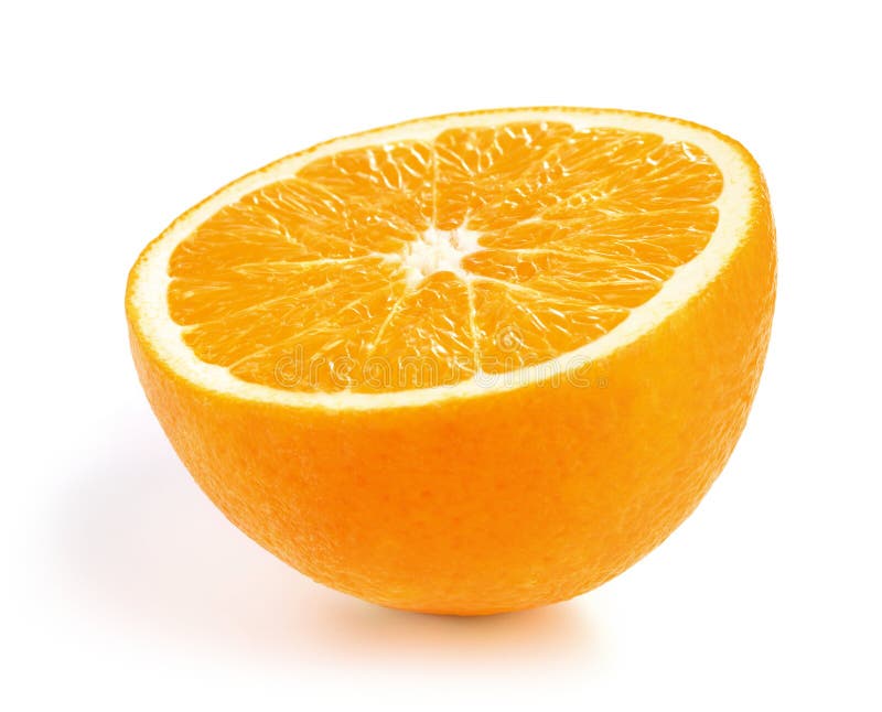 Half of orange stock photo. Image of healthy, tropical - 140950204