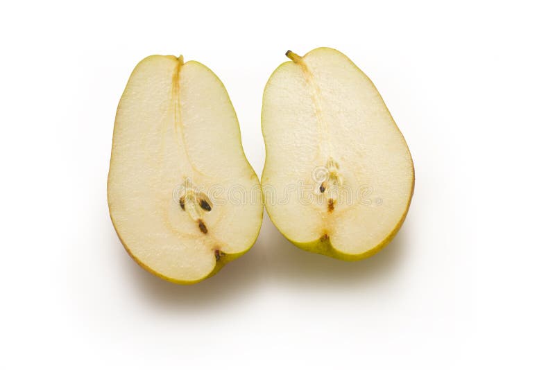 Half pear stock photo. Image of juicy, nutrition, dessert - 31518462
