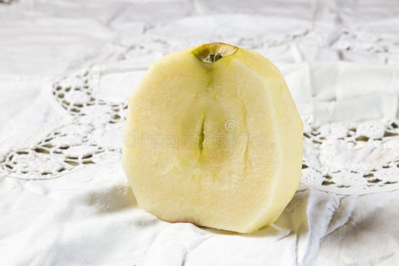 Half peeled apple stock image. Image of tasty, peeled - 49561871