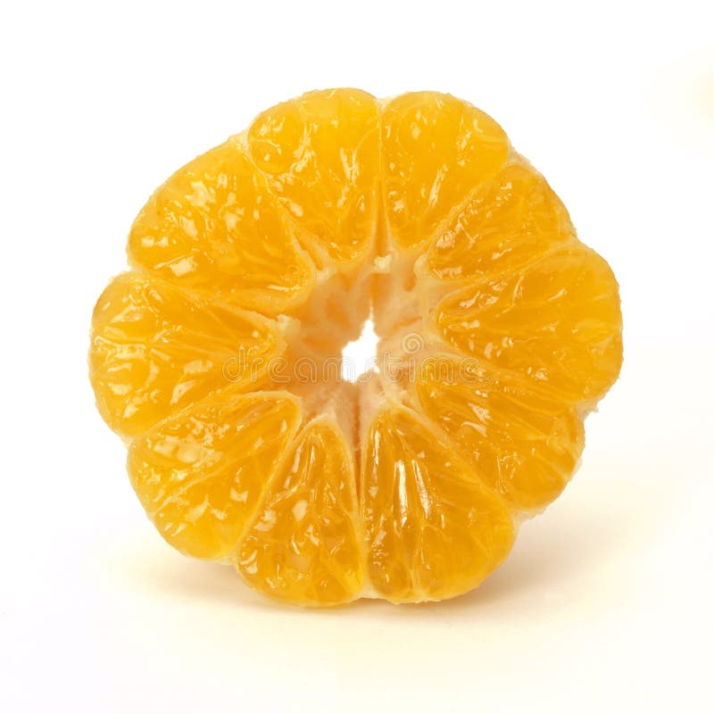 Half peeled tangerine stock photo. Image of vitamin, close - 28188078