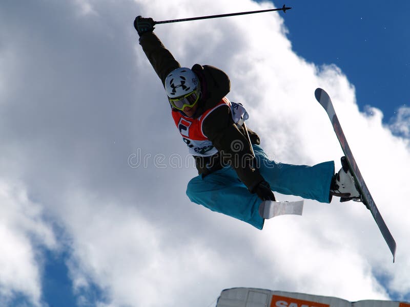 Half pipe freestyle editorial image. Image of energy, cross - 4573940