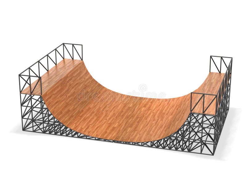 Half Pipe Wave Form stock vector. Illustration of water - 20367357