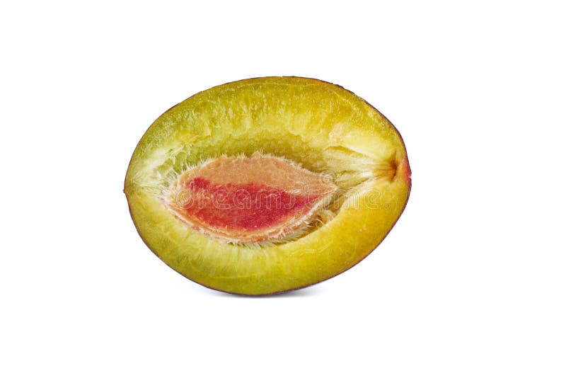 Half of a plum stock image. Image of ingredient, natural - 33132929