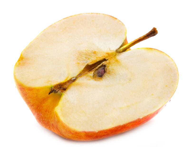 Half of Ripe Juicy Red Apple Stock Image - Image of nature, apple: 7474121