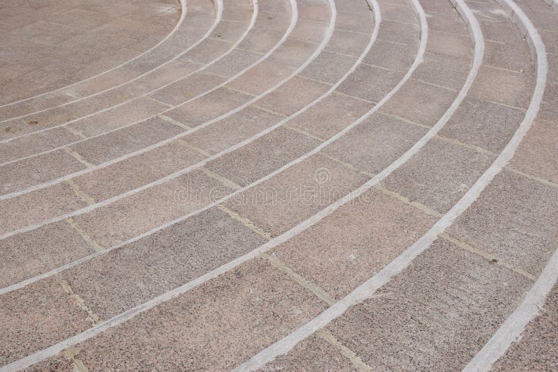 Half-round flat stairs stock image. Image of attractive - 41339101