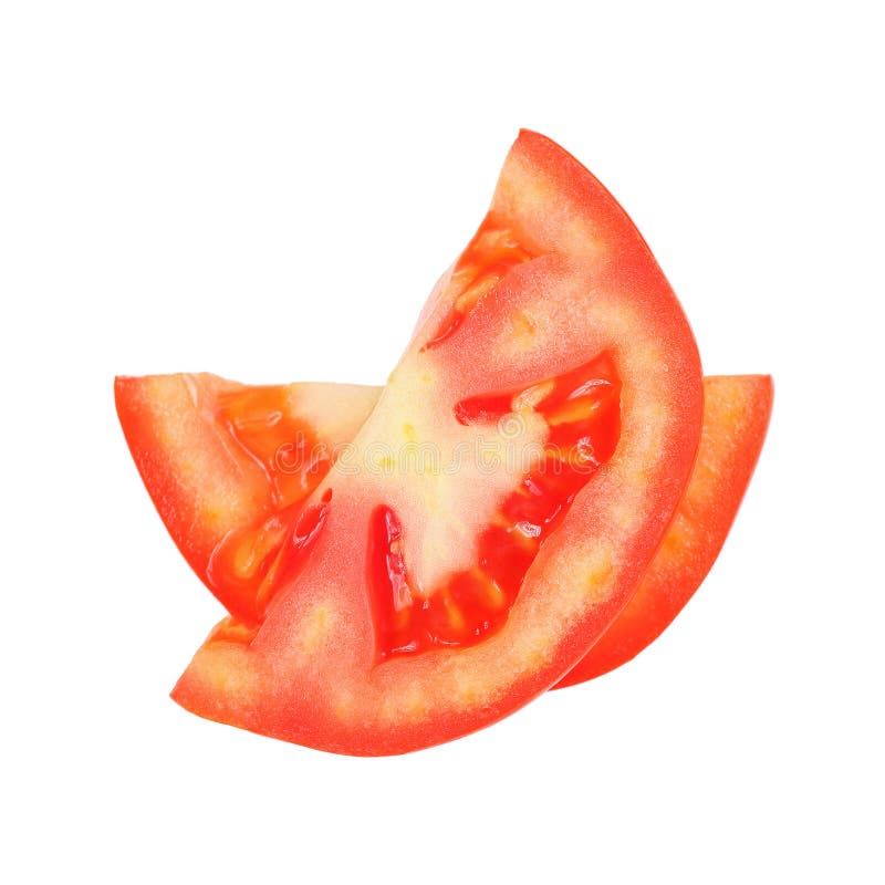 Half Sliced Tomato on White Stock Photo - Image of organic, ketchup ...