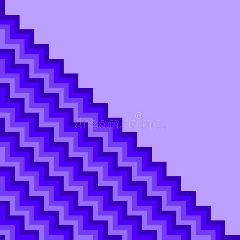 Half Purple and Half Purple Striped Design Stock Illustration ...