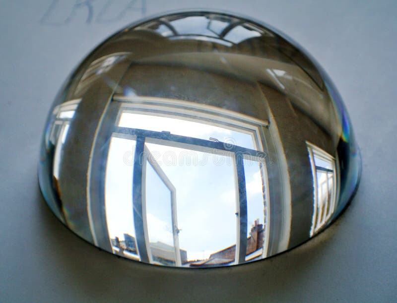 Crystal Glass Sphere Ball Transparent White Simple Object Background ...