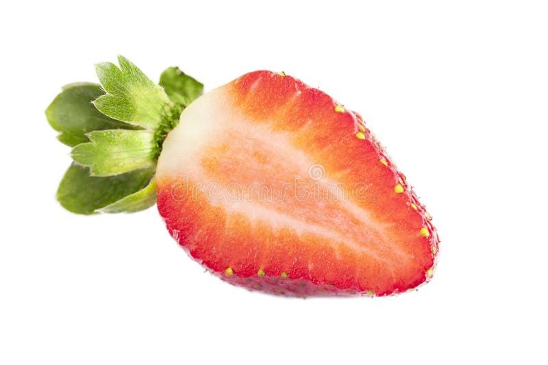 Half of strawberry. stock image. Image of tasty, freshness - 22784465