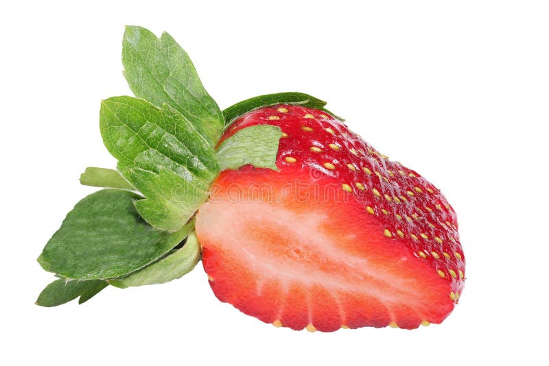 Half of strawberry. stock photo. Image of tasty, healthy - 28349660