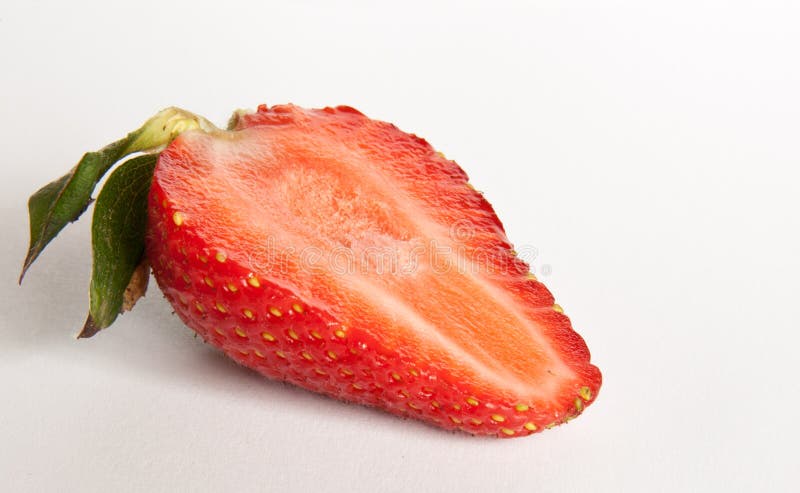 Half Strawberry stock image. Image of berries, edible - 40368889