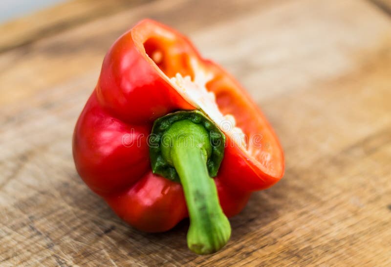 Half sweet pepper stock photo. Image of natural, nature - 90861612