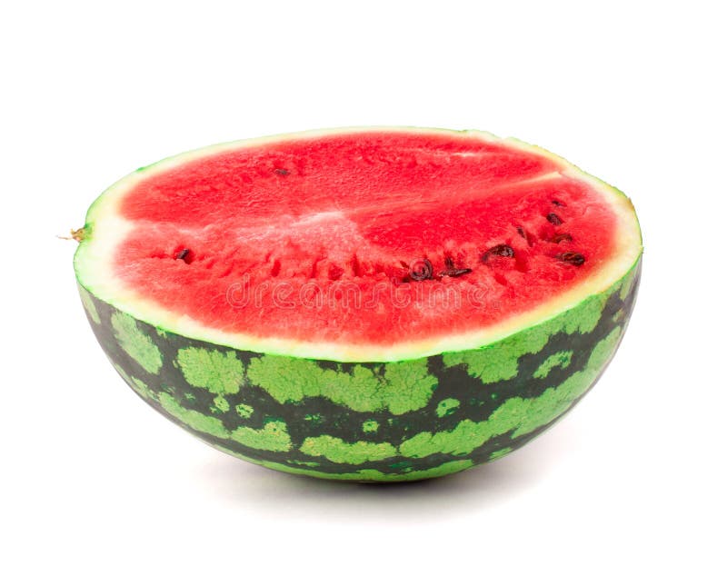 Half of sweet watermelon stock photo. Image of melon - 26685774