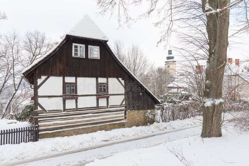 A Half-timbered Building is a Building, Its Walls are Built Using the ...