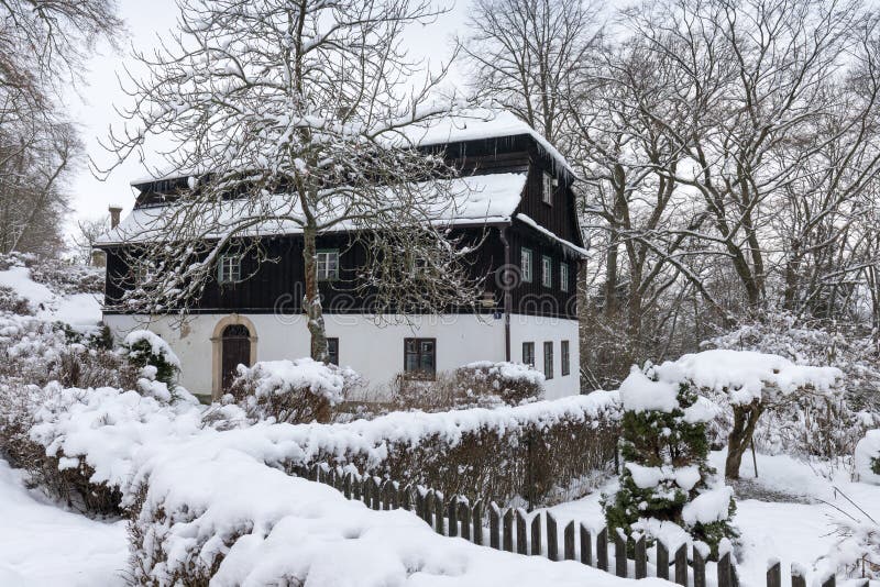 A Half-timbered Building is a Building, Its Walls are Built Using the ...