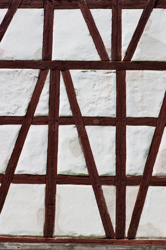 Half timbering wall stock image. Image of fashioned, colored - 12453271