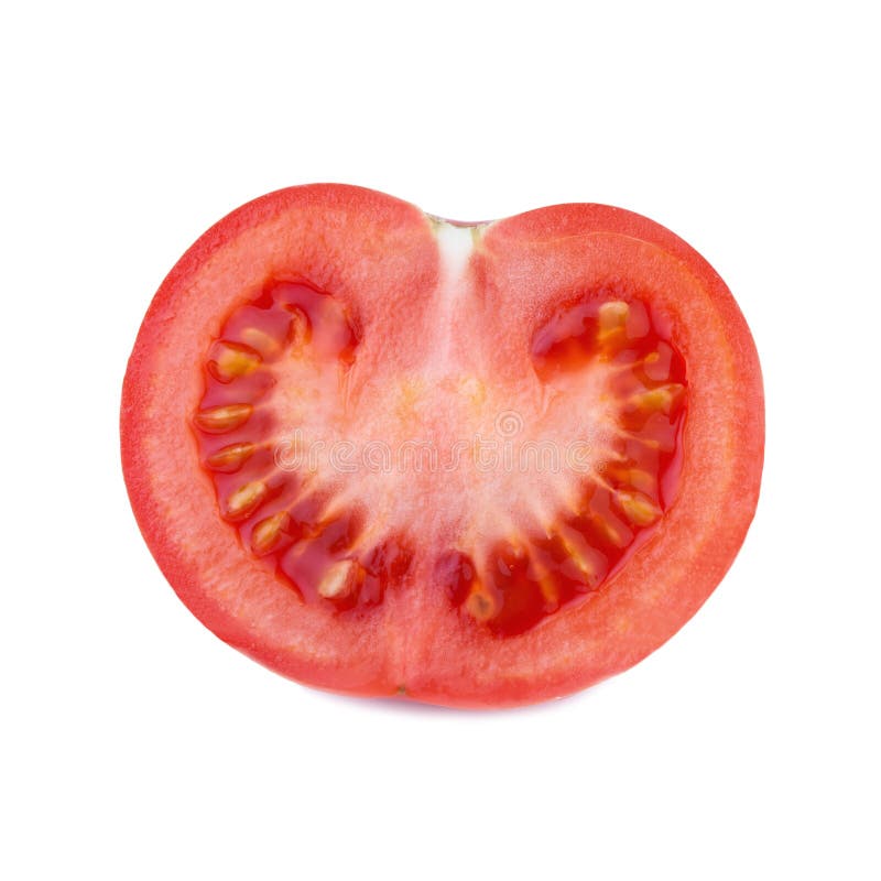 Tomato slice stock image. Image of food, slice, isolated - 29466893