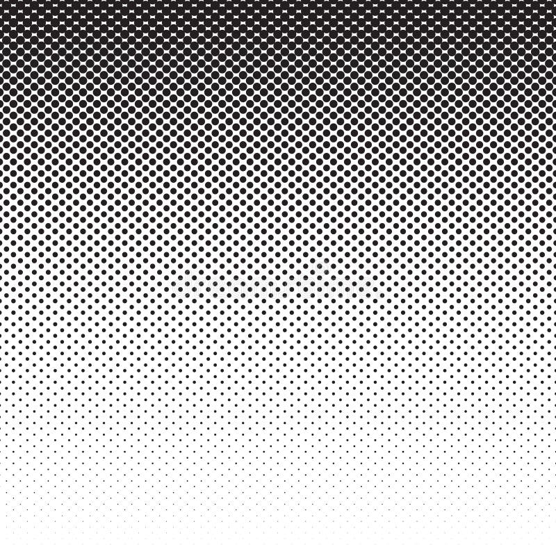 Half Tone Dots Big To Small from the Top of the Screen. Stock Vector ...