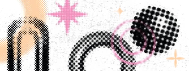 Halftone Brutalist Stock Illustrations – 206 Halftone Brutalist Stock Illustrations, Vectors ...