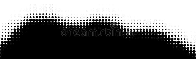 Half Tone Gradient Wave Pattern. Halftone Wavy Background. Texture of ...