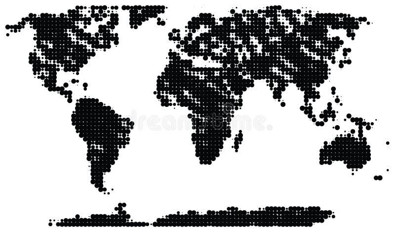 Half Globe World Map Design Stock Illustrations – 388 Half Globe World ...