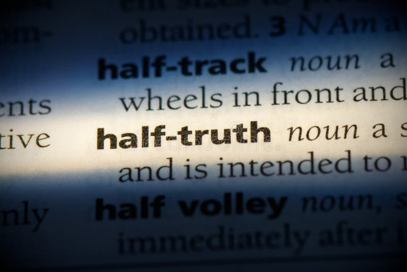 Half truth stock image. Image of great, equation, math - 54426093