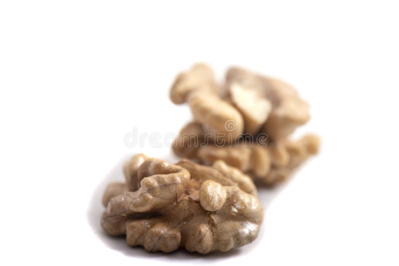 Half of the Walnut Kernels. Walnut Insides. Healthy Diet. Ingredients ...