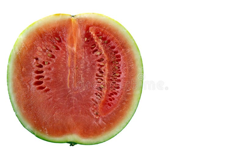 Half of a watermelon stock image. Image of color, health - 10448245