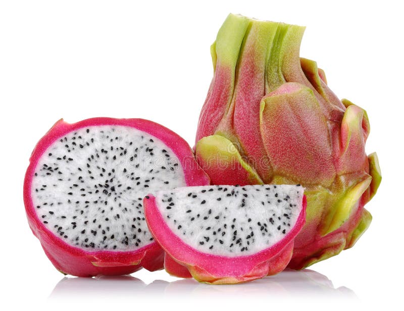 142 Pitaya Fruit Whole Half Red Purple Dragon Fruit Stock Photos - Free ...