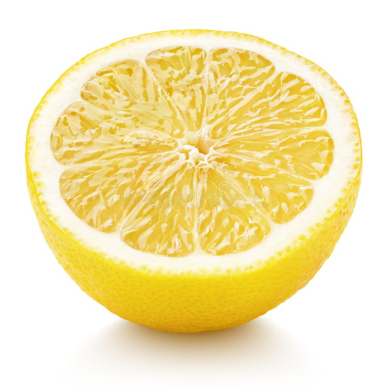 Half of lemon stock photo. Image of natural, food, slice - 36698818