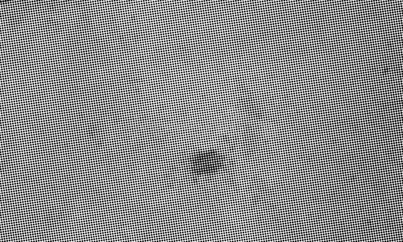 Black And White Abstract Background With Wavy Dotted Pattern Halftone