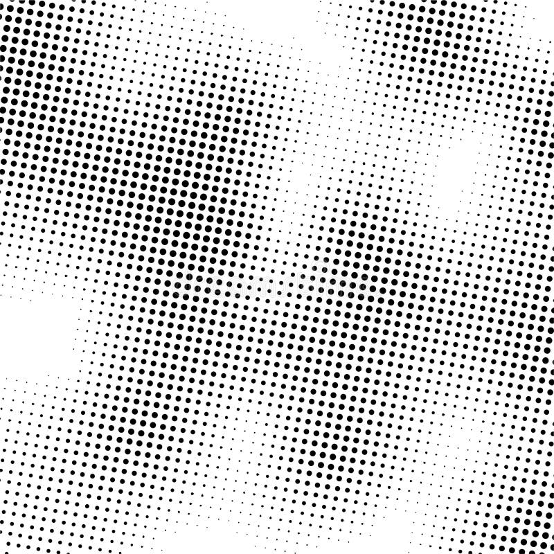 Pixelated Vortex Halftone Background Stock Illustration - Illustration ...