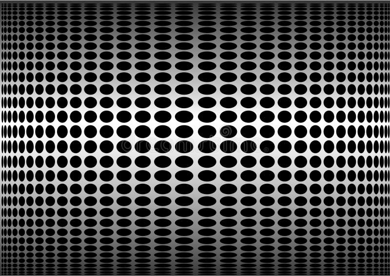 Geometric Halftone Pattern of Black Hexagons on a Transparent ...