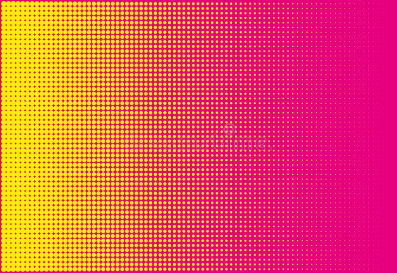 Halftone Background. Comic Dotted Pattern. Pop Art Retro Style Stock ...
