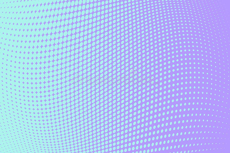 Halftone Background. Digital Gradient. Abstract Dotted Pattern with ...