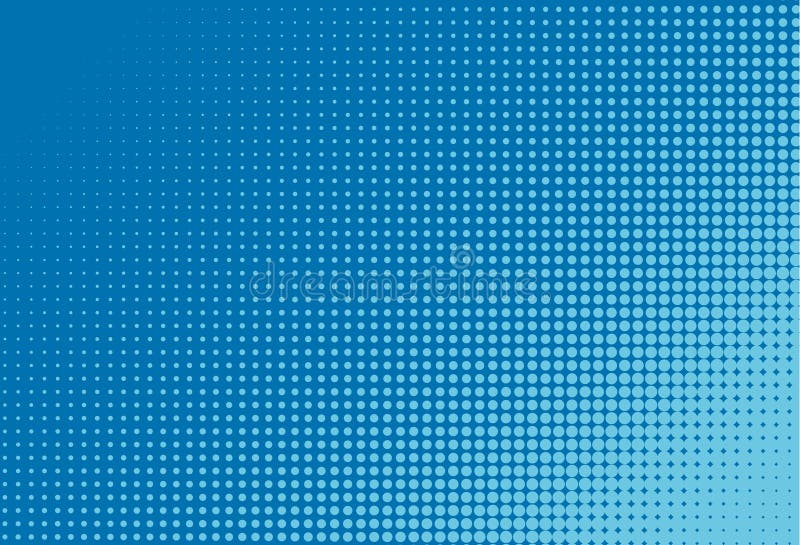 Halftone Background. Digital Gradient. Dotted Pattern with Circles ...