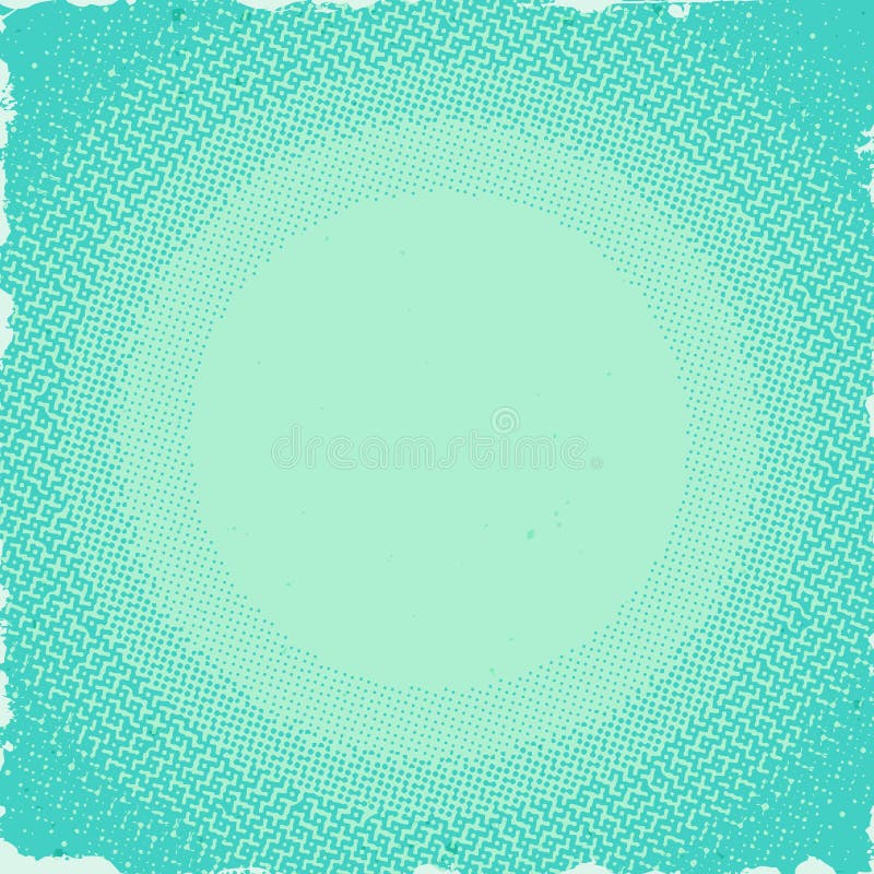 Halftone Background with Dirty Grungy Gradient of Dots Stock Vector ...