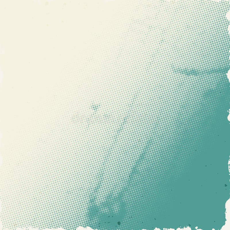 Halftone Background with Dirty Grungy Gradient of Dots Stock Vector ...