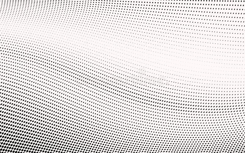 Halftone Background with Dots. Optical Spotted Texture. Halftone Dot ...