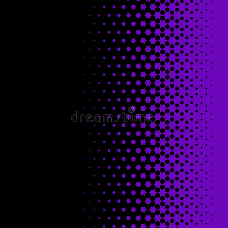 Halftone Background. Fade Dotted Pattern. Digital Gradient. Pop-art ...